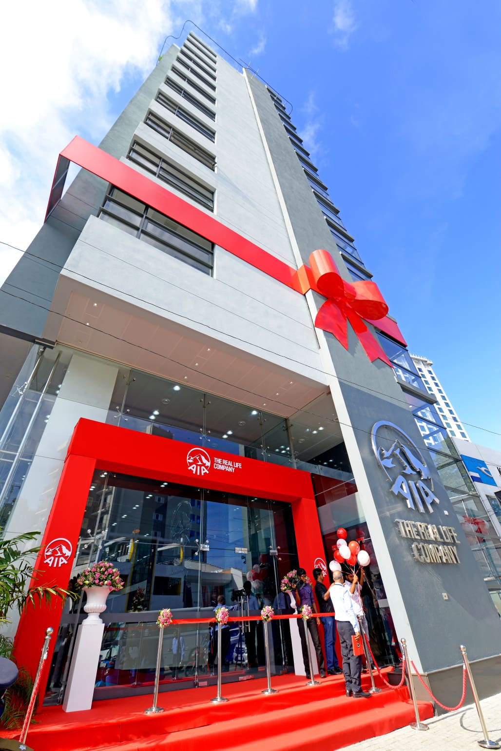 AIA Tower, now open for business.